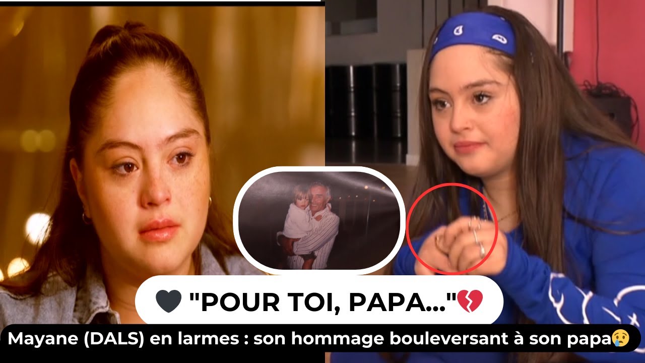 Mayane (DALS) en larmes : son hommage bouleversant à son papa disparu ...