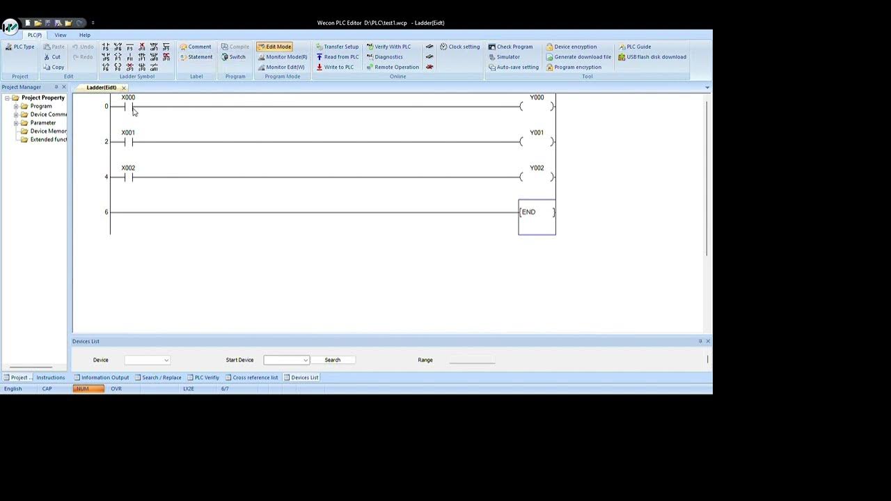 WECON PLC PROGRAMING FOR INPUT AND OUTPUT - YouTube