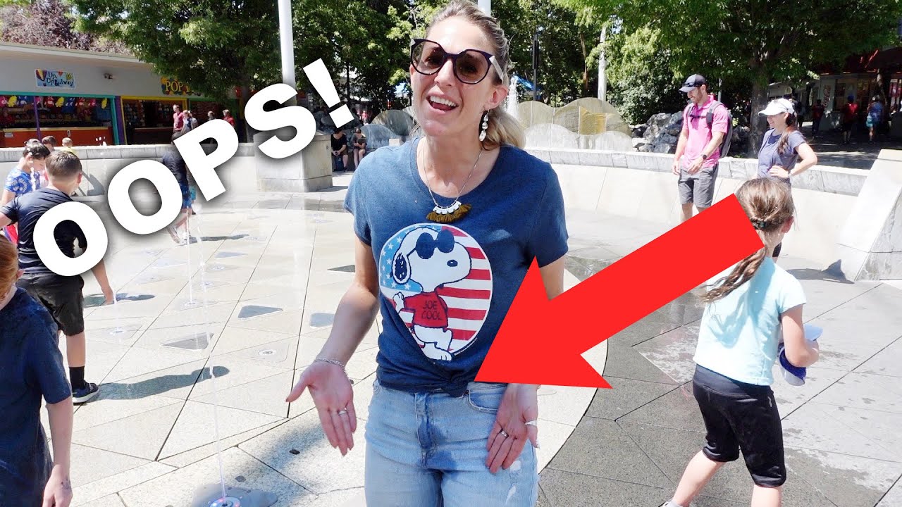 She Peed Her Pants At The Amusement Park Youtube