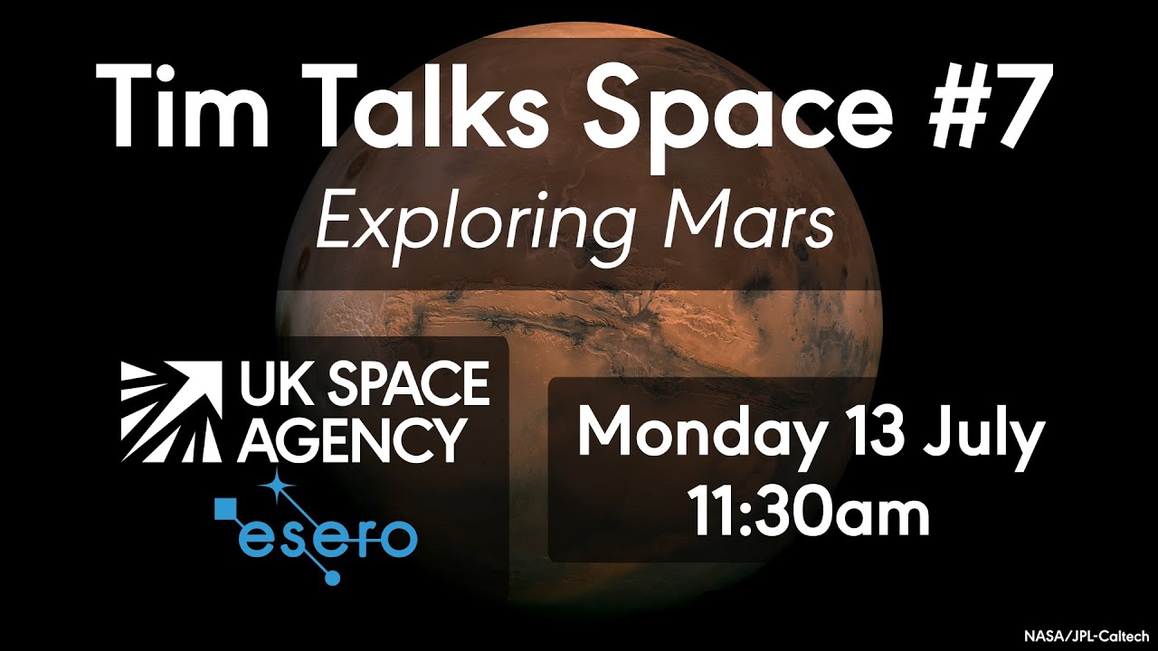 Tim Talks Space #7 - Exploring Mars 🚀 - YouTube