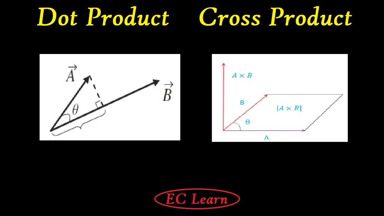 Dot product and cross product | EMF - YouTube