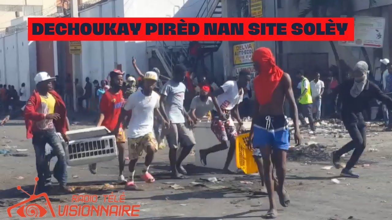 Mezanmi jwèt la gate! gwo dechoukay fèt nan Site Solèy, anpil moun ...