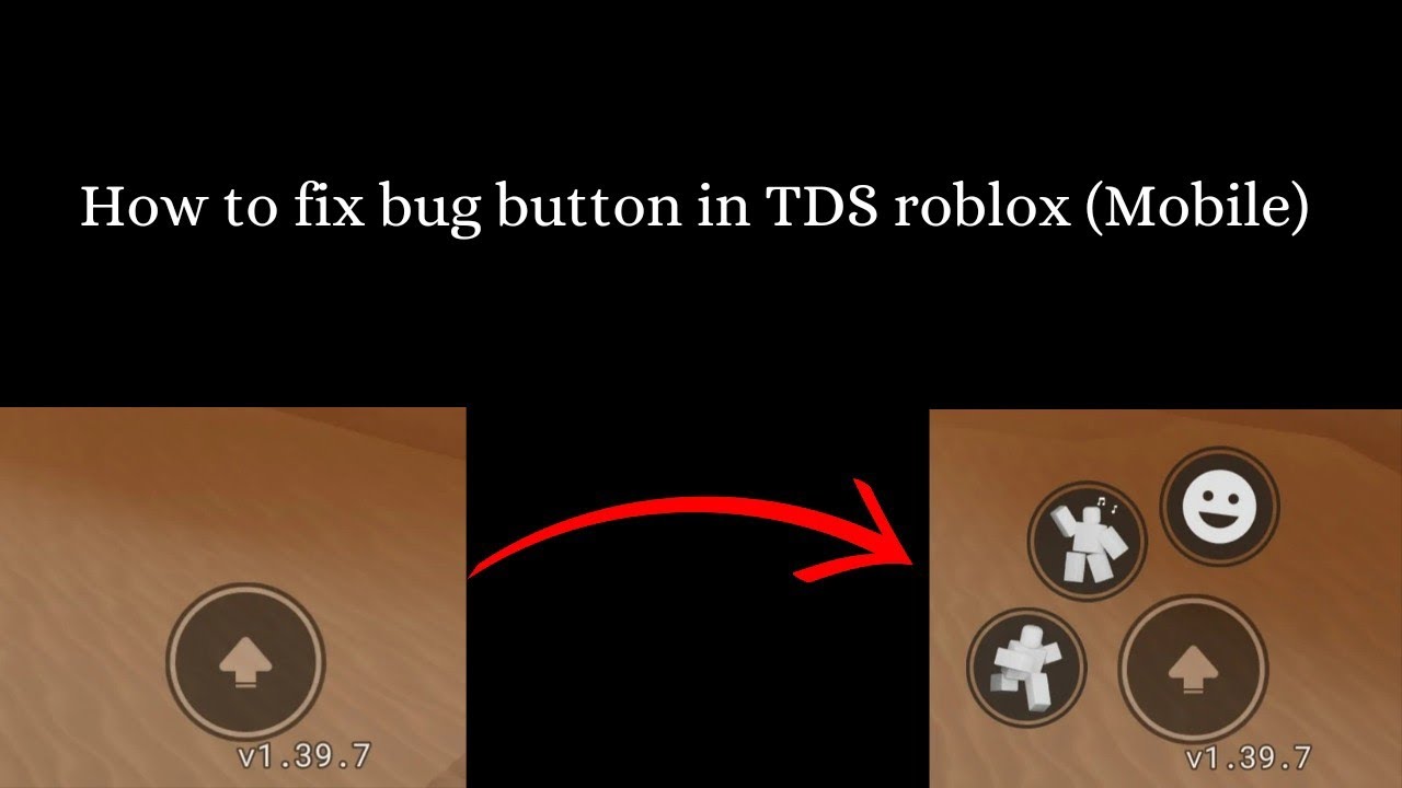 How to fix bug button in TDS roblox (Mobile) - YouTube