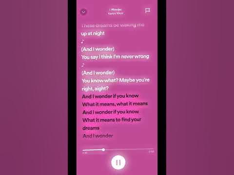 i wonder lyrics - YouTube