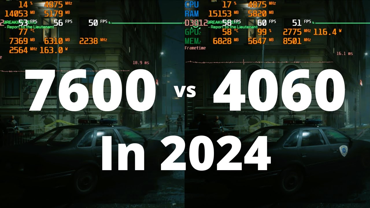 RX 7600 vs RTX 4060 in 2024- The Ultimate Comparison!!! - YouTube