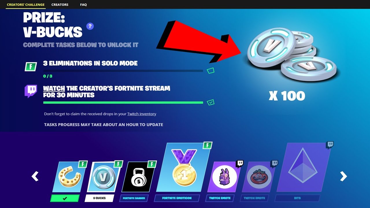 Fortnite x Twitch Creators' Challenge Rewards Including FREE WRAP (How ...