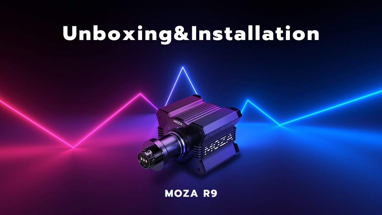 MOZA R9 | Unboxing & Installation - YouTube