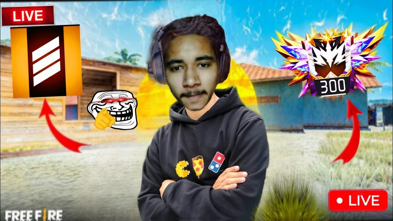 50 Booyah Streak Challenge In Cs Rank😎 LIVE AZOXX LIVE #freefirelive # ...