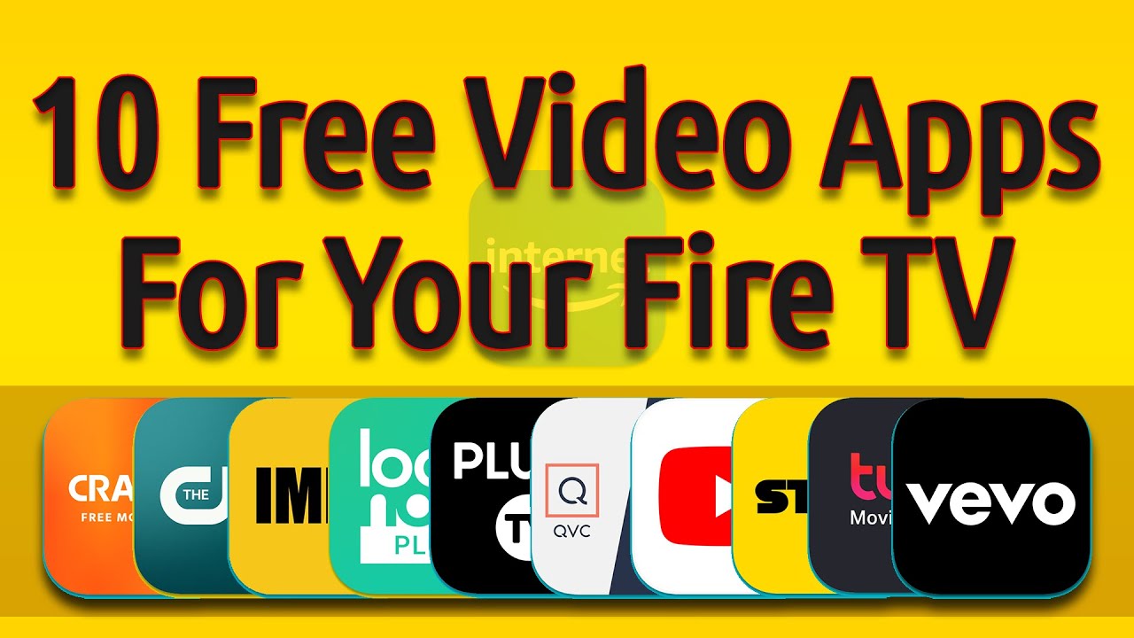 10 Free Video Apps For Your Fire TV Devices - YouTube