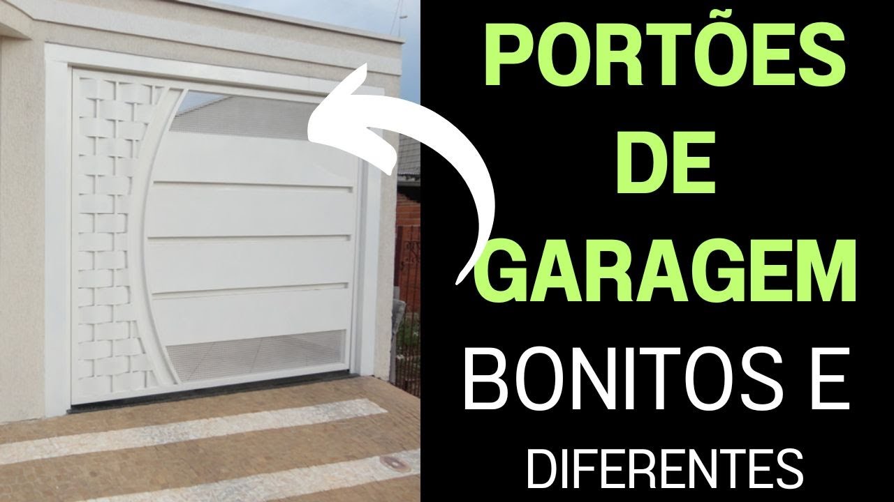 10 IDEIAS DE PORTÕES DE GARAGEM BONITOS E DIFERENTES - YouTube