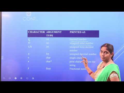 Formatted IO & reading writing characters in C Programming, - YouTube