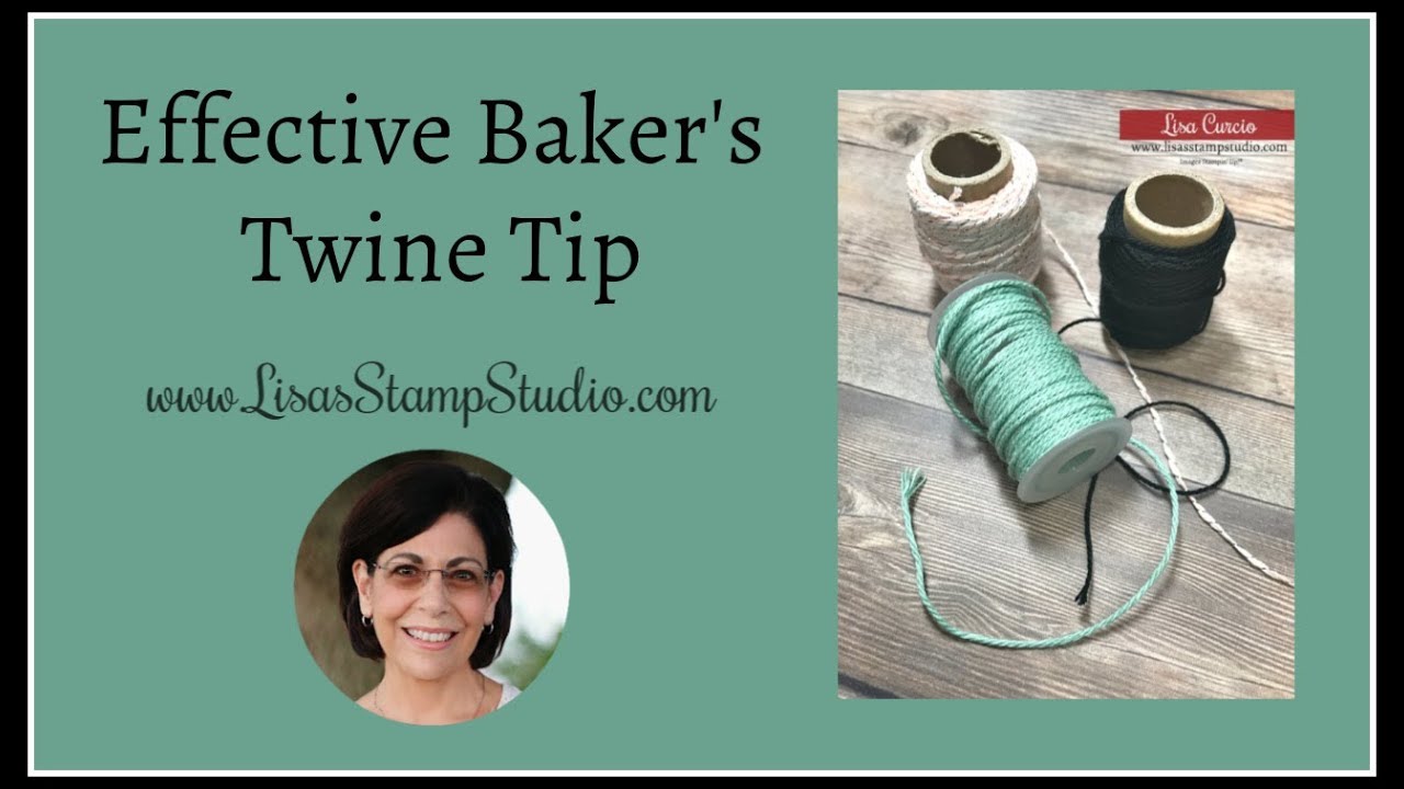 Effective Baker's Twine Tip - YouTube
