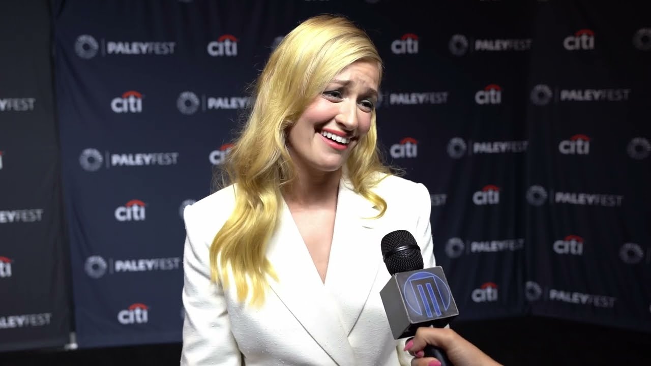 Beth Behrs Talks CBS The Neighborhood at PaleyFest 2022 - YouTube
