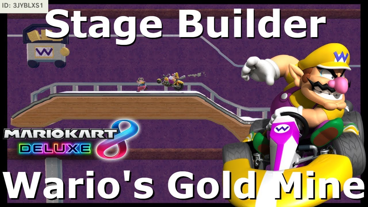 Super Smash Bros. Ultimate - Stage Builder - "Wario's Gold Mine" - YouTube