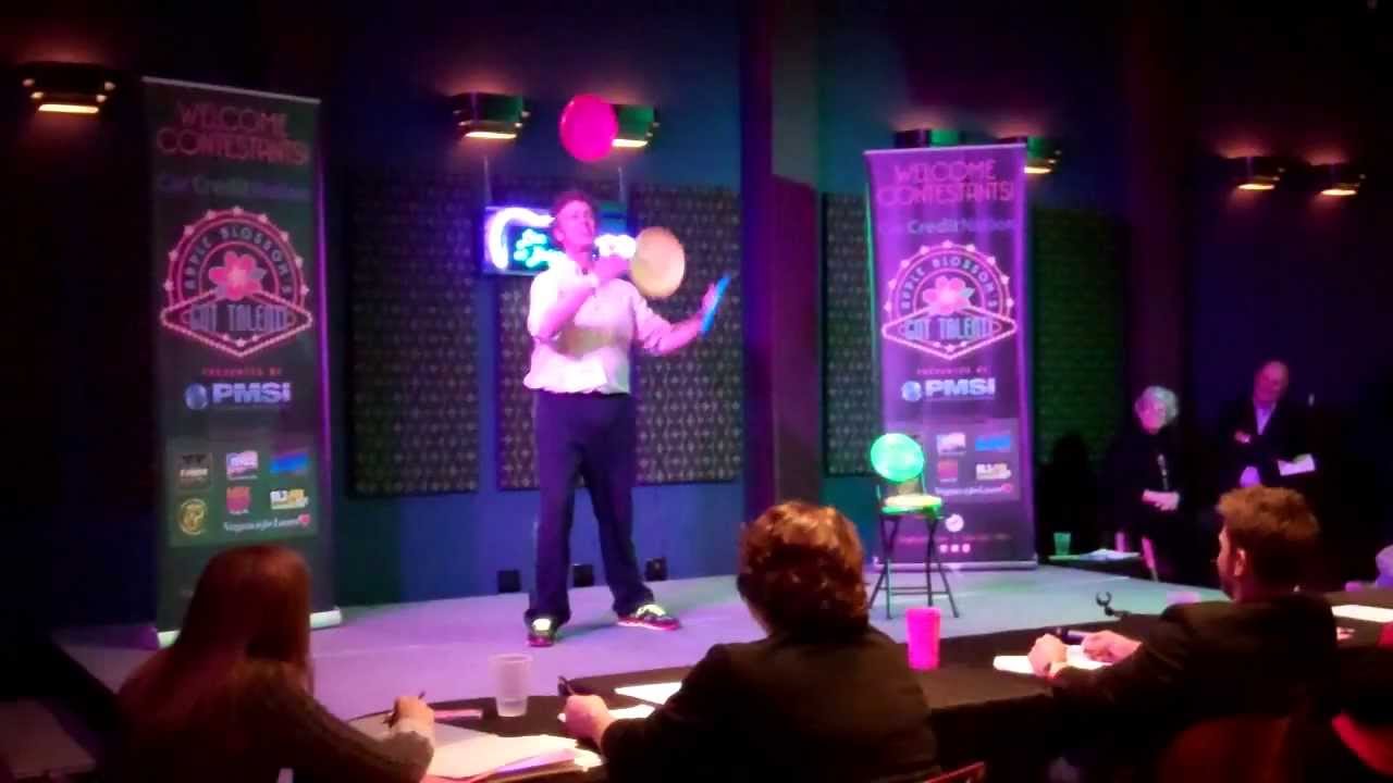 Gary Auerbach auditioning for Apple Blossom's Got Talent - YouTube