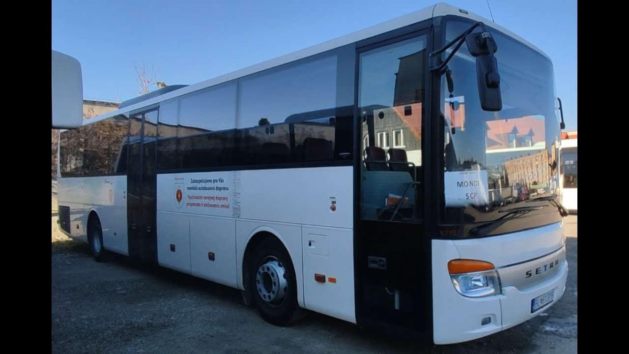 Setra S 416 UL Business a záloha - YouTube