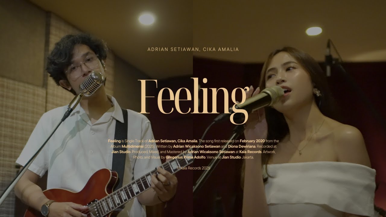 Adrian Setiawan, Cika Amalia - Feeling (Live Session) - YouTube