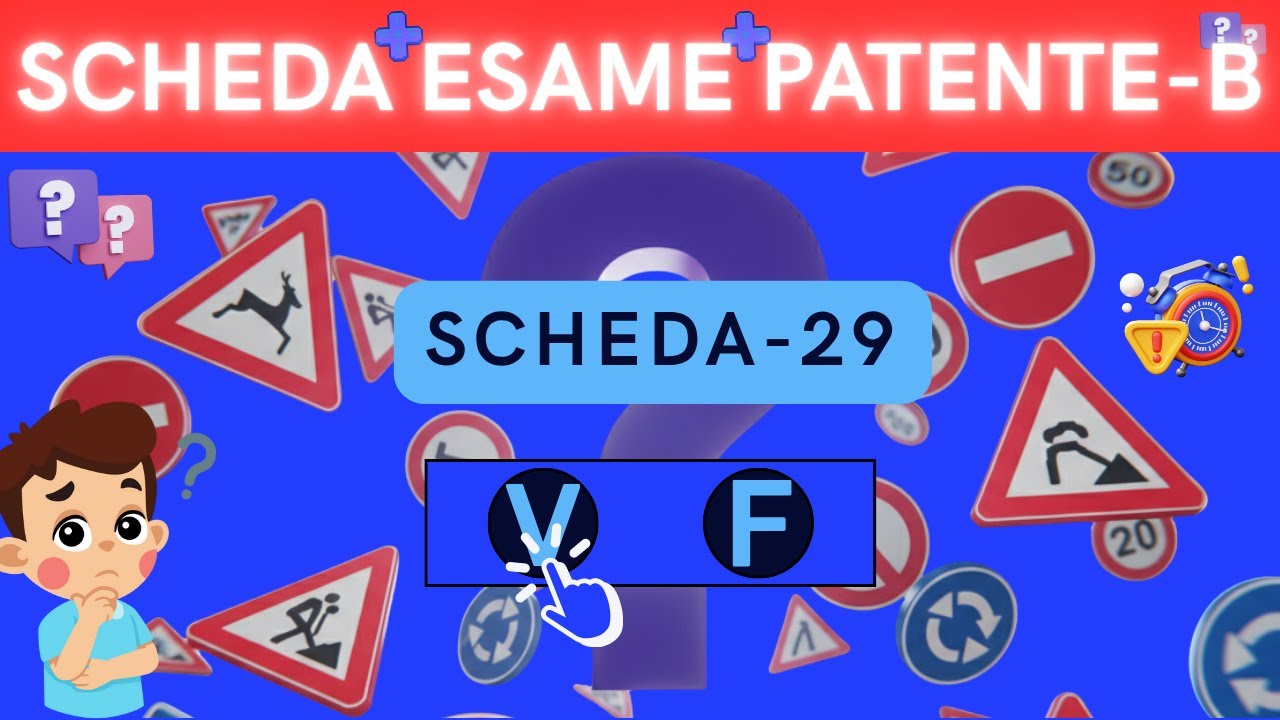PENULTIMO TEST Patente B! Sei Pronto/a? | Simulazione n.29 | 26 ...