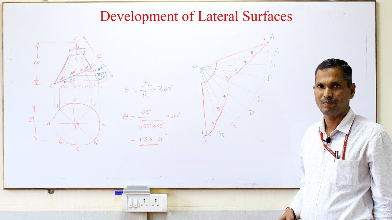 Development of Lateral Surfaces - Part 1 by Dr. Ravindra - YouTube