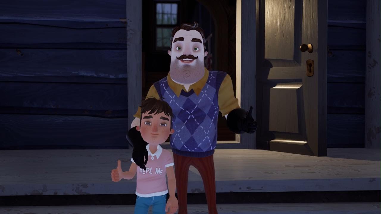 Hello Neighbor 2 sad Cut scene😭 - YouTube