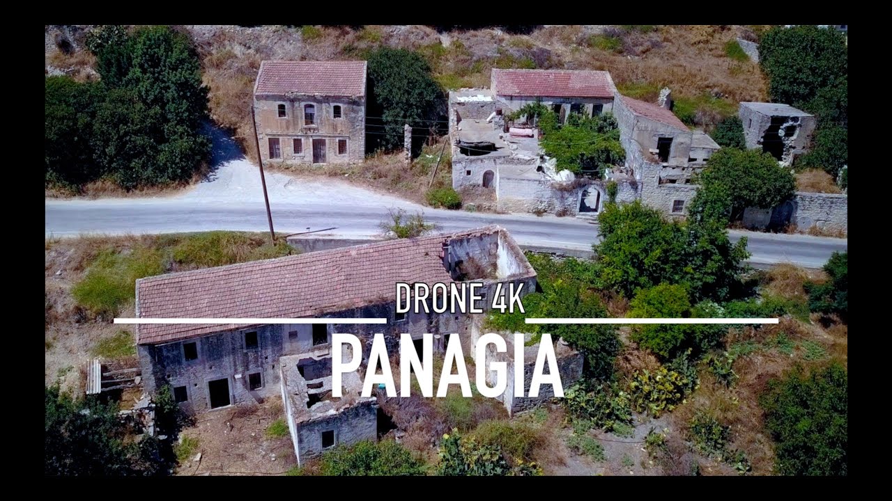 MORONI Μορονί Drone 4K PANAGIA Παναγία Drone 4K Κρήτη CRETE GREECE ...