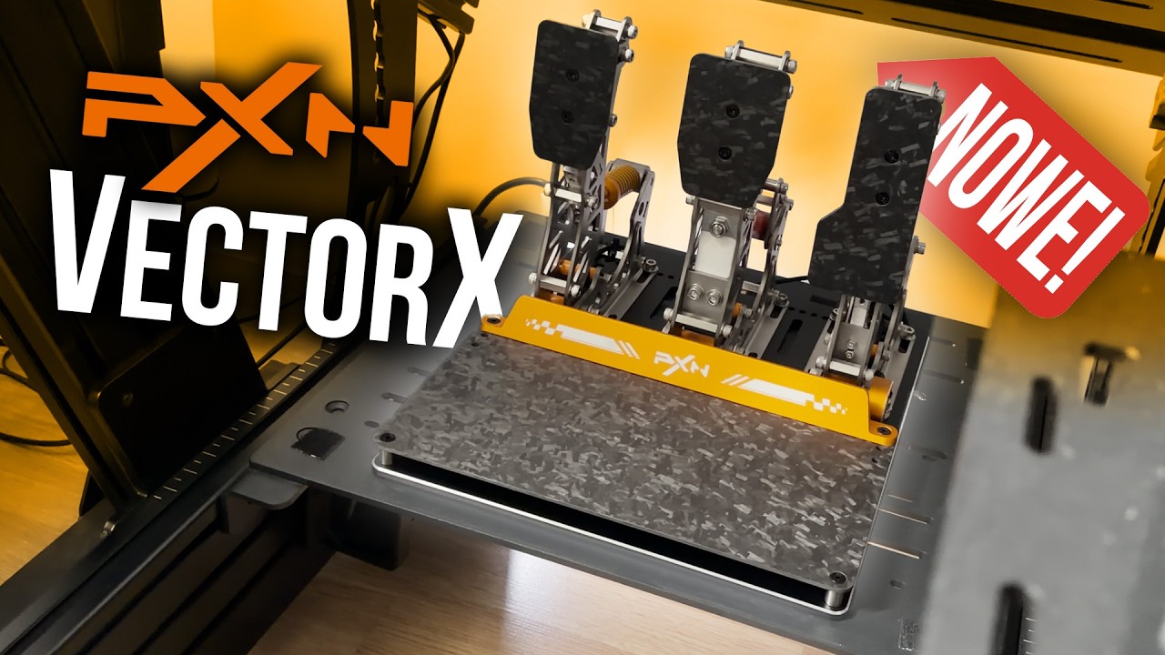 Recenzja PXN Vector X, czyli pedały na Loadcell!🔥Czy są dobre? 🤔 - YouTube
