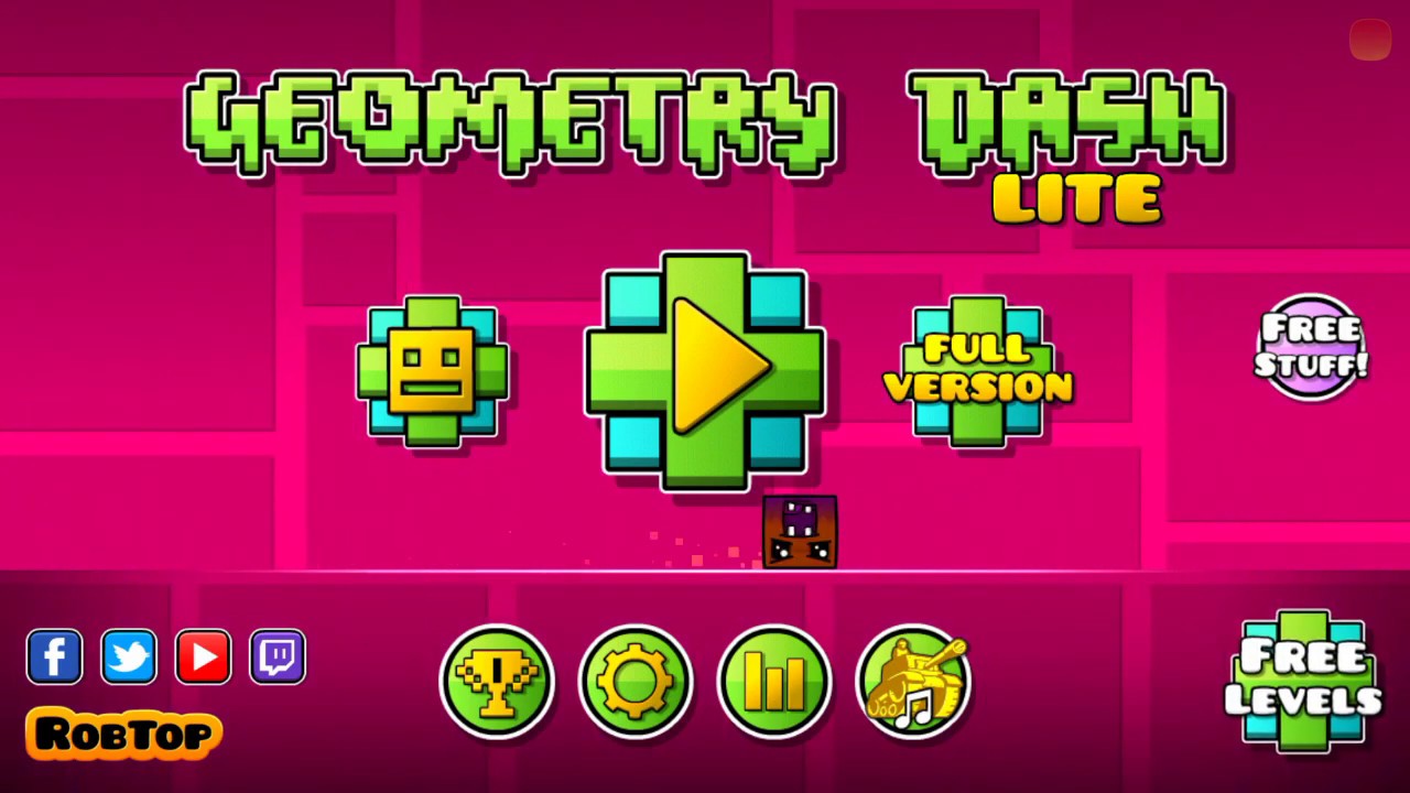 Geometry Dash lite (IMPOSSIBLE!!!) - YouTube