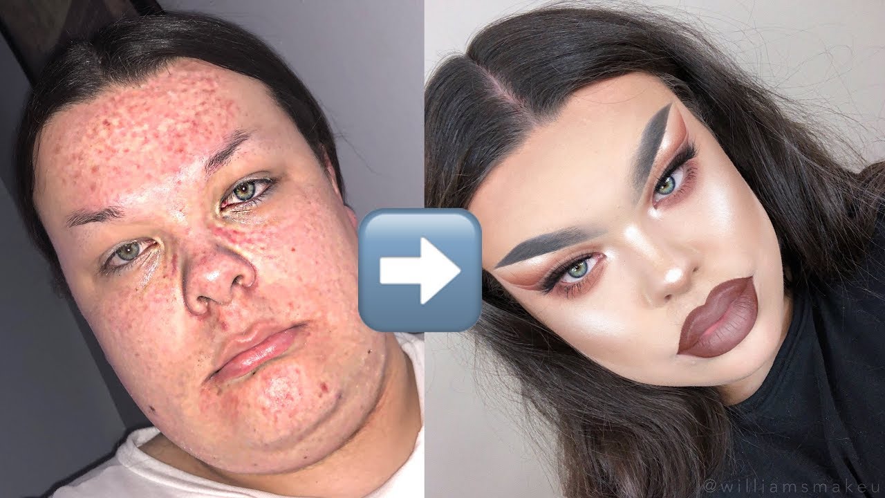 MOCHA MAKEUP TRANSFORMATION | William Stark-Gagnon - YouTube