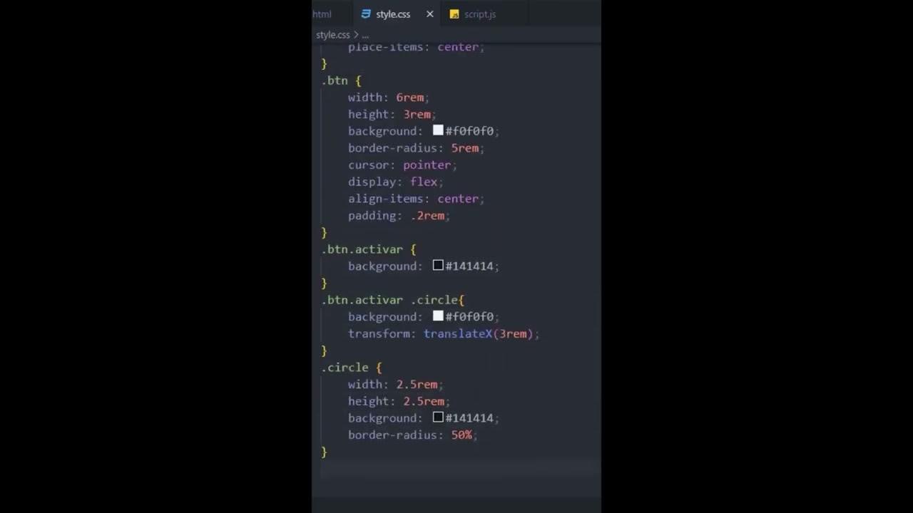 Toogle button in css I Button style in css | Button elements in css - YouTube