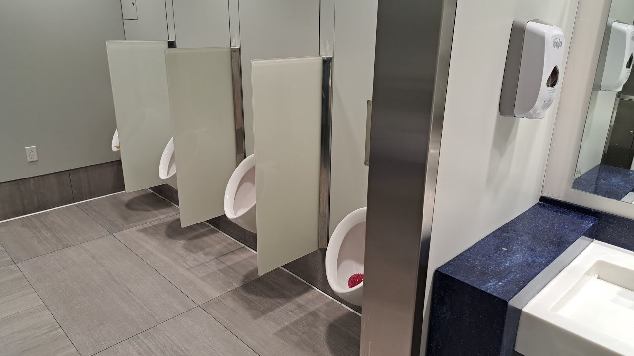 IAH Men's Restroom - YouTube