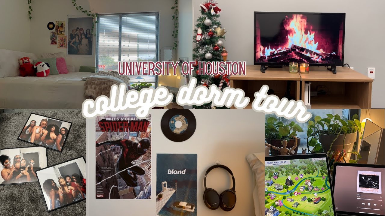 Welcome to my dorm! (again)| University of Houston Quad dorm tour 2024 ...