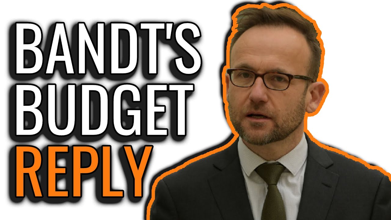 Adam Bandt's Budget Reply (The Greens) - YouTube