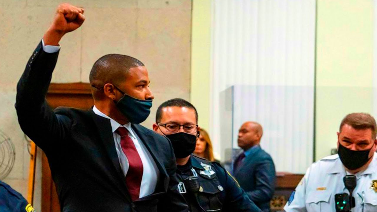 Jussie Smollett Doing the Black Power Fist Was Cringe - YouTube