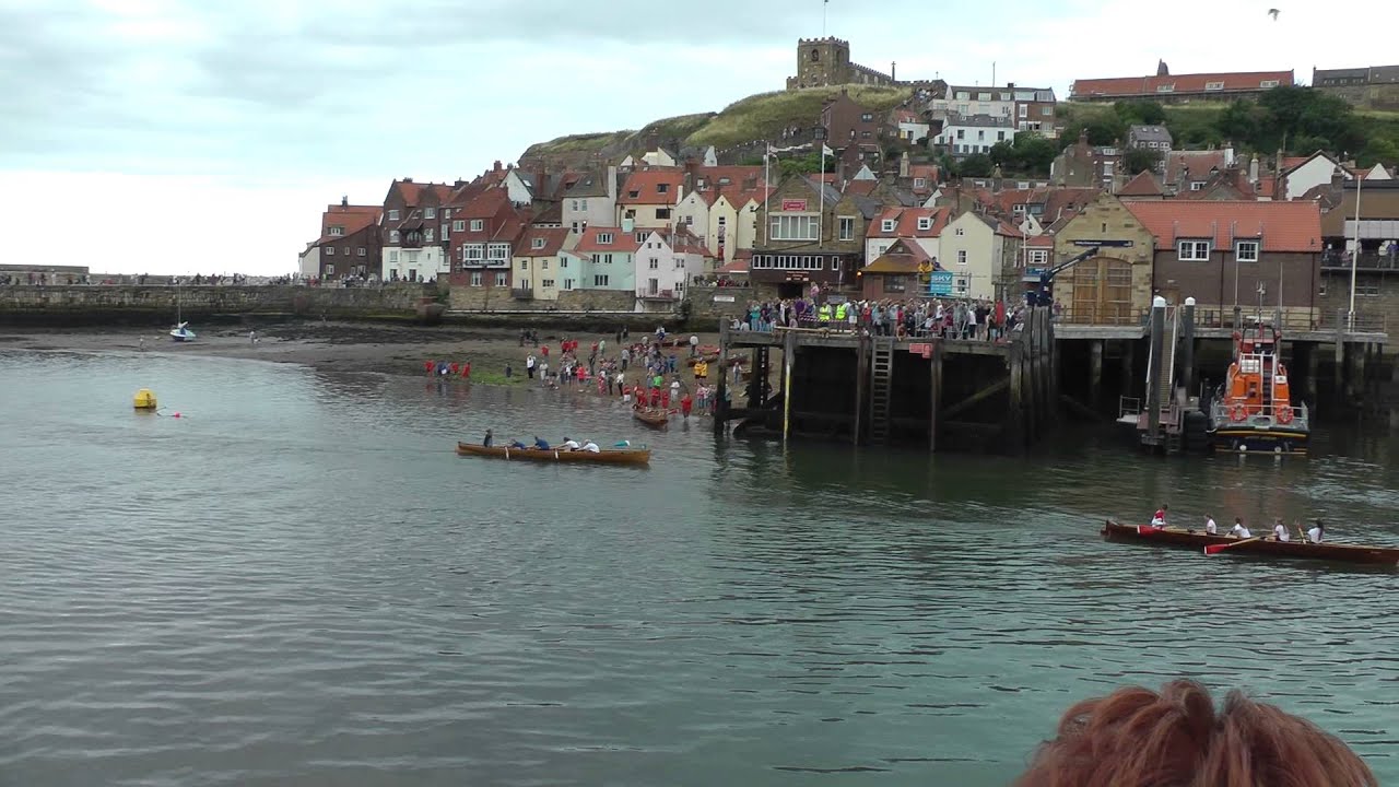2013 Whitby Regatta (Saturday) - Girls Under 14 Rowing race? - YouTube