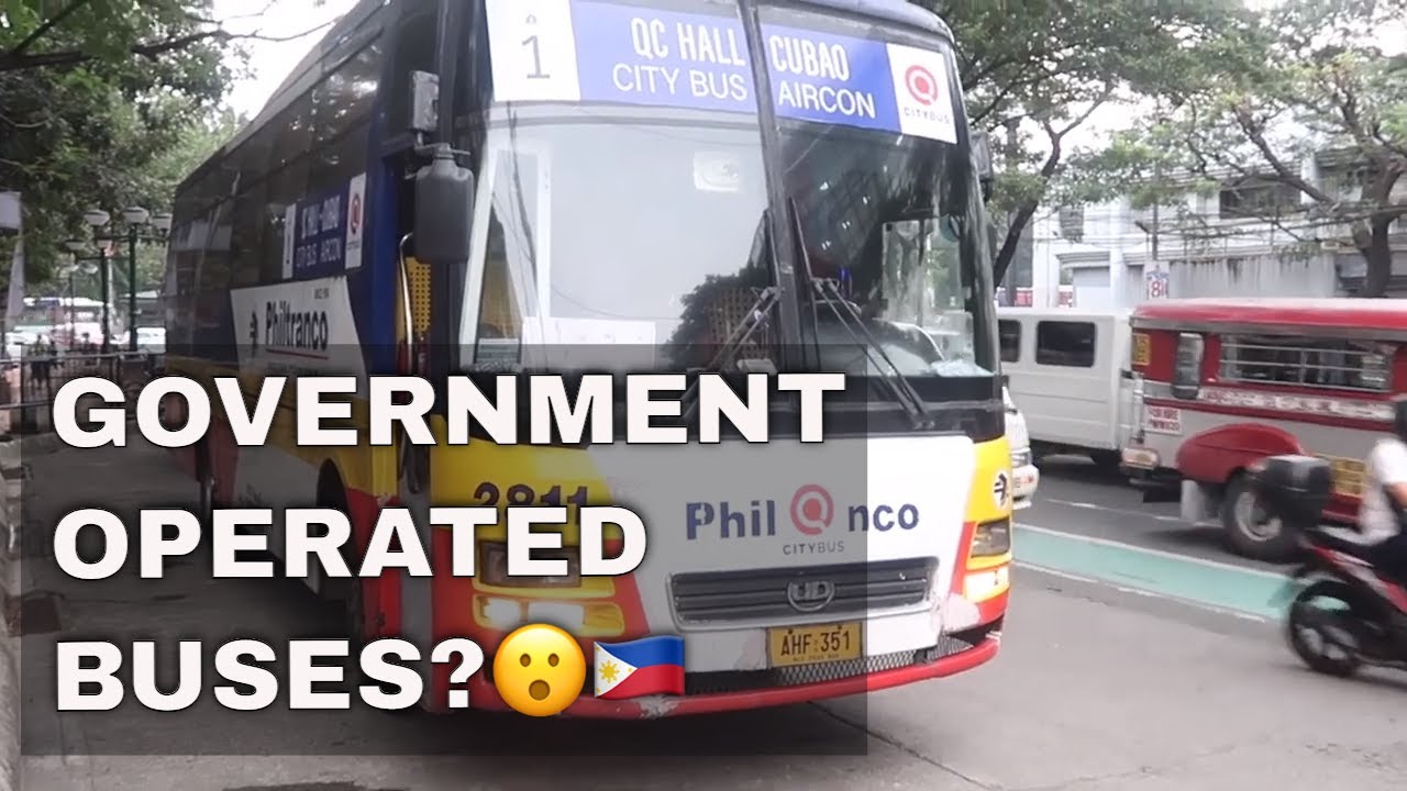 Free bus service in Quezon City - YouTube