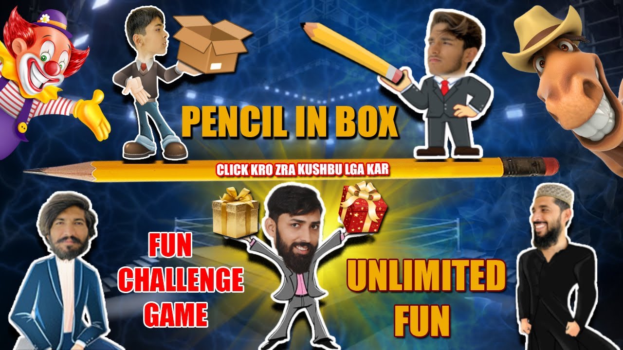 Pencil in Box | Fun Game - YouTube