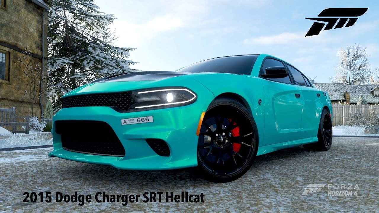 Forza Horizon 4 -2015 Dodge Charger SRT Hellcat - YouTube