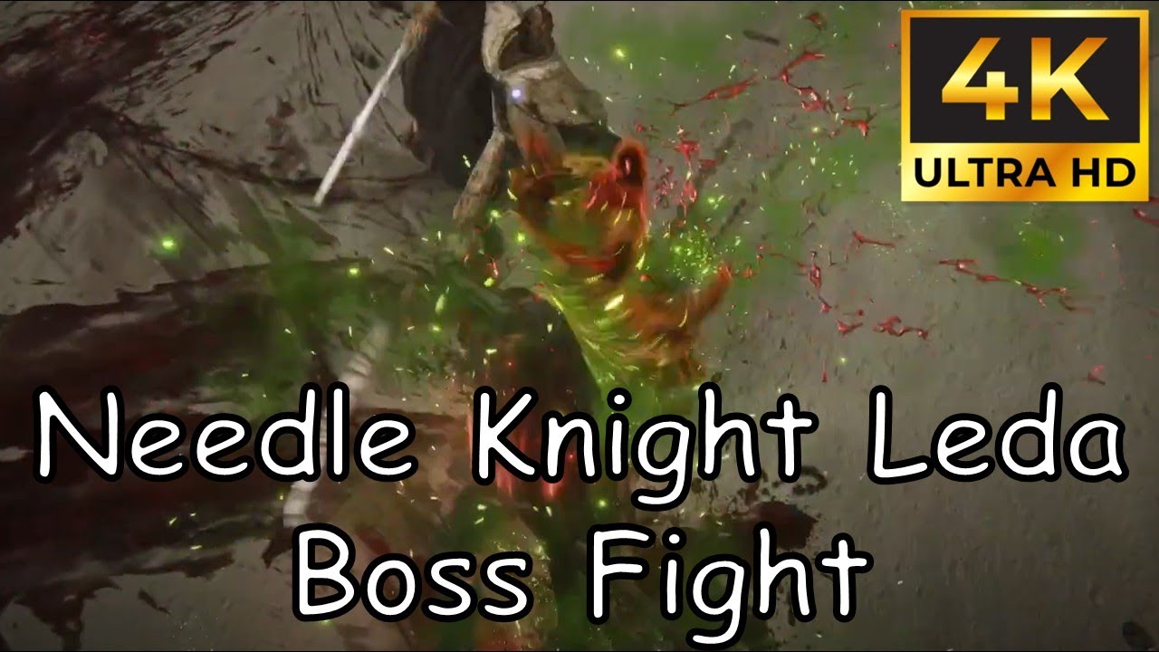 Needle Knight Leda Boss Fight (Elden Ring) - YouTube