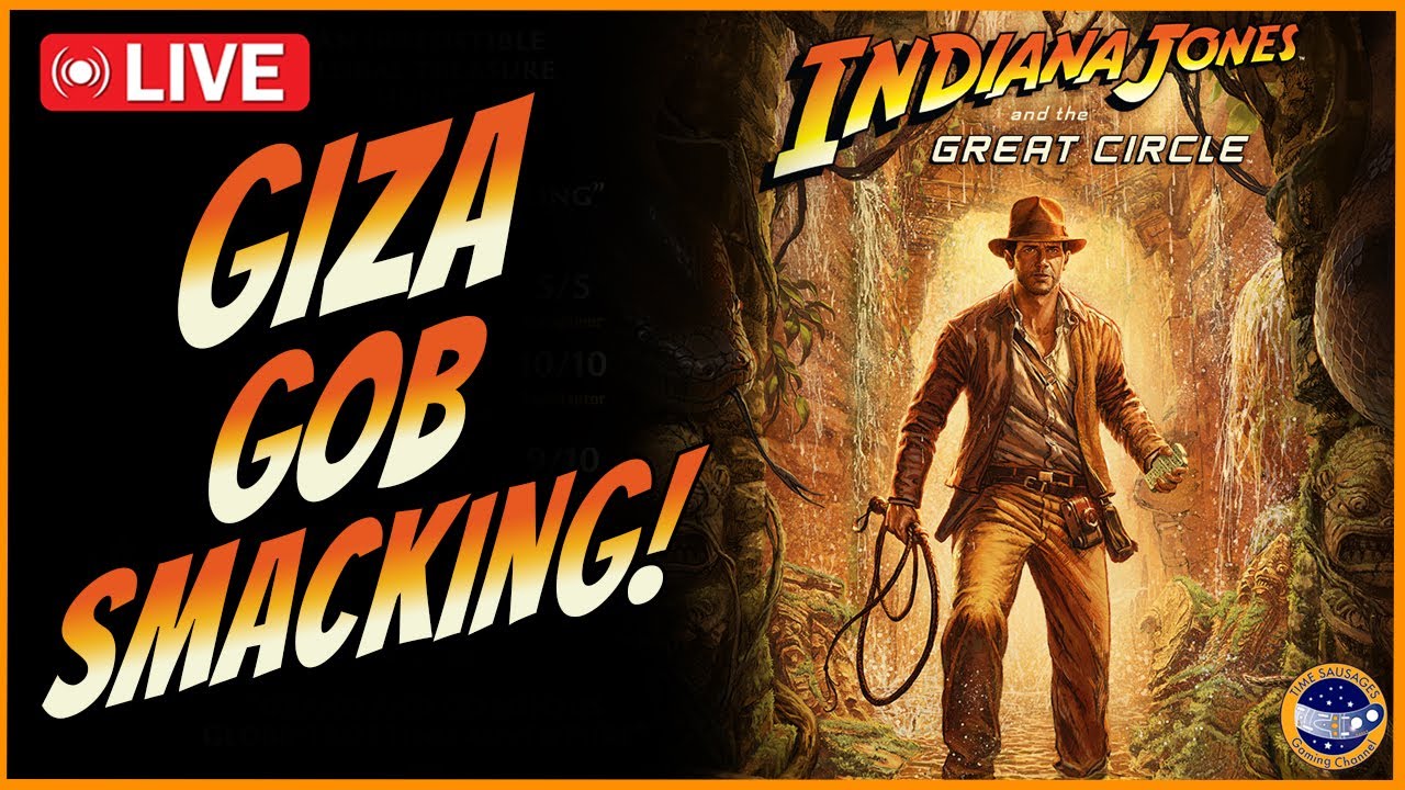 Indiana Jones And The Great Circle! Exploring Giza And Punching You ...
