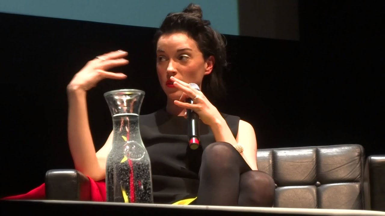 St Vincent with Jessica Hopper discussing David Bowie Is at the MCA 4 ...