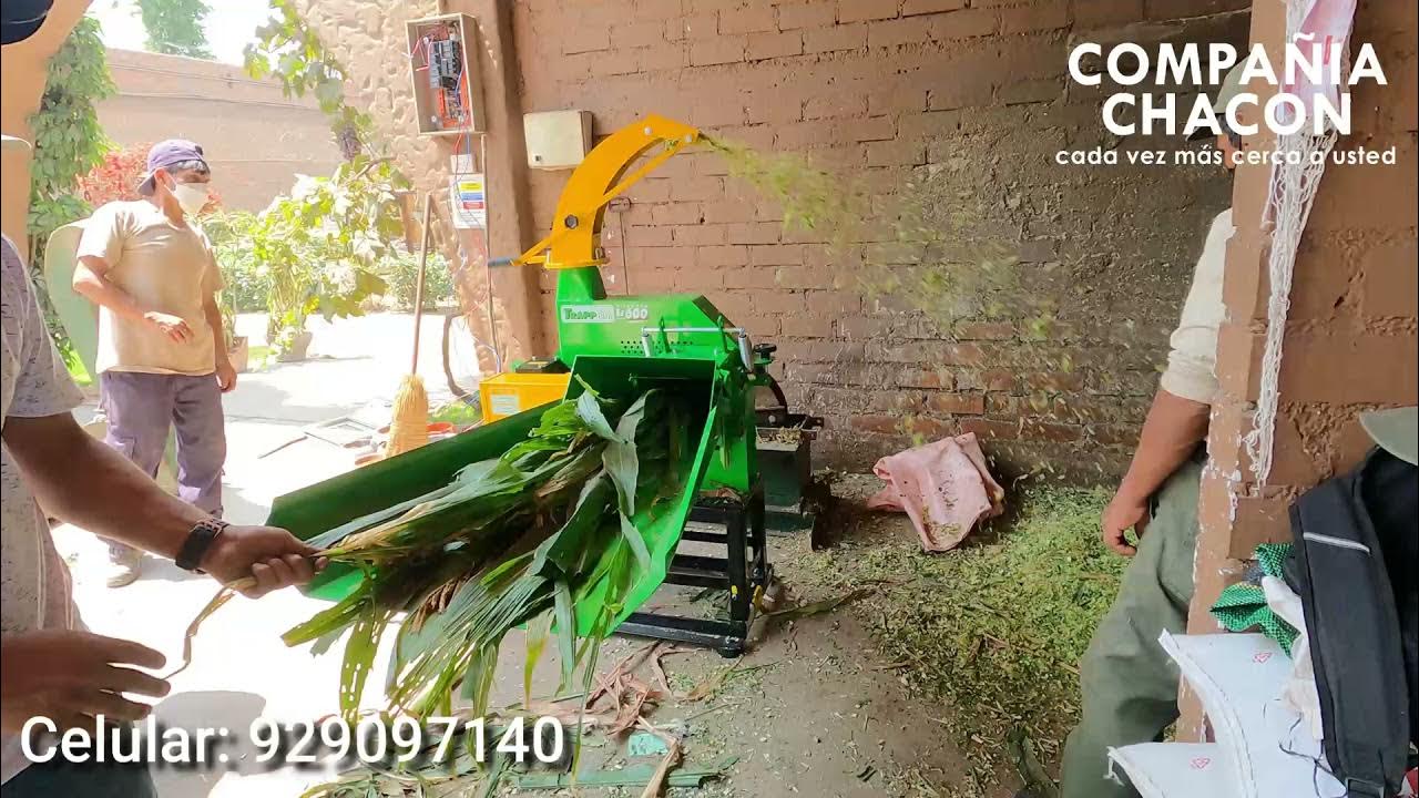 PICADORA ENSILADORA TRAPP ES 600 - YouTube