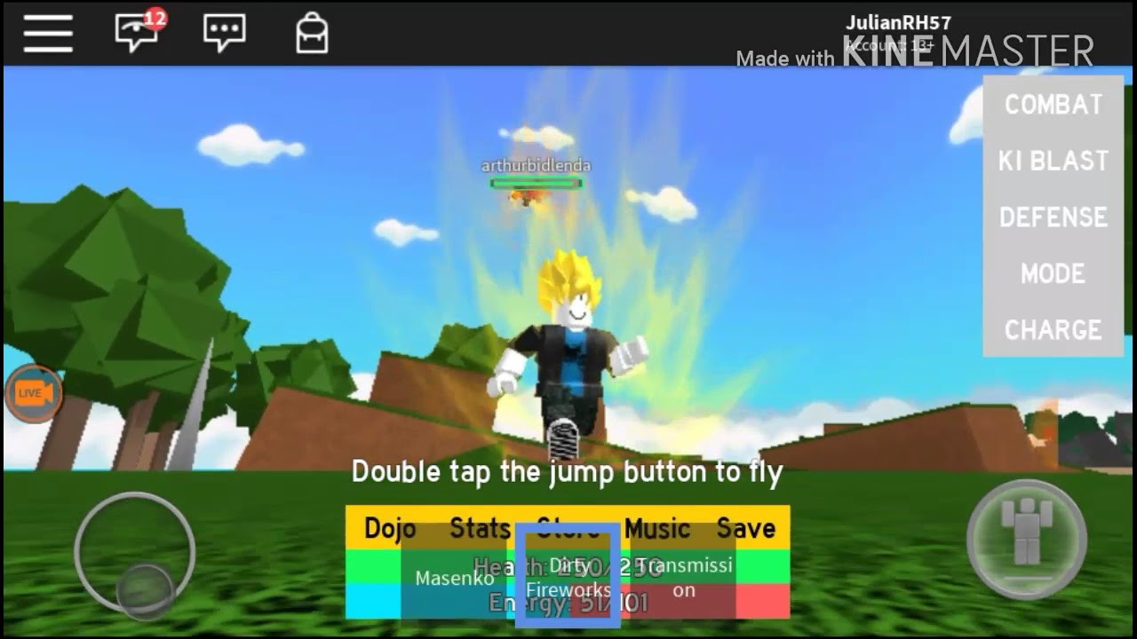 Soy un súper sayayin!!!!!! / Roblox - YouTube