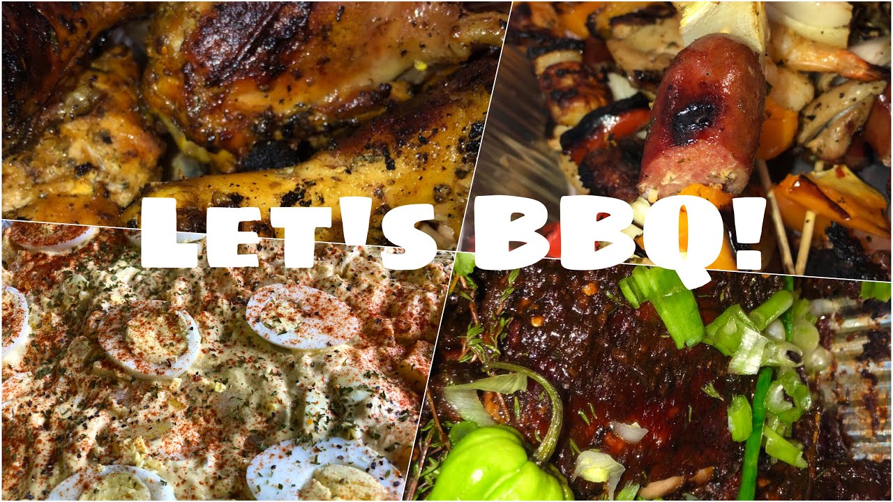 🍗EASY COOKOUT RECIPES | HOW I PREP FOR A BBQ | Cooking w/ Ashley - YouTube