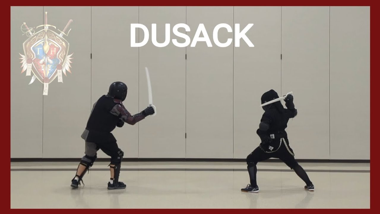 HEMA - David vs. James - Dusack Sparring - YouTube
