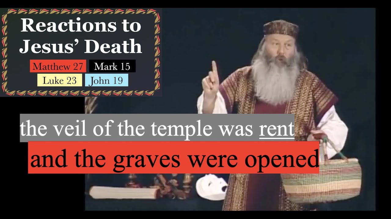 709. Temple Veil Is Torn; Beginning to Fulfill Firstfruits. Matthew 27: ...