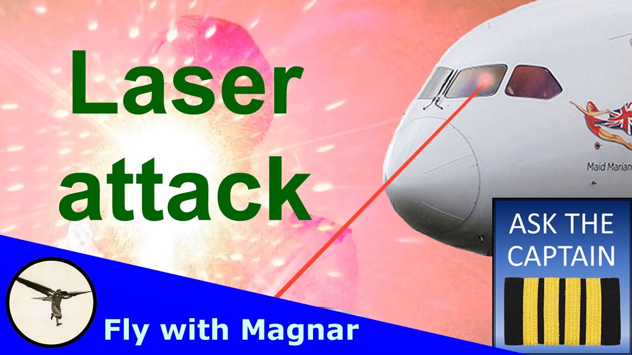 Laser attacks against aircraft - an increasing problem - YouTube