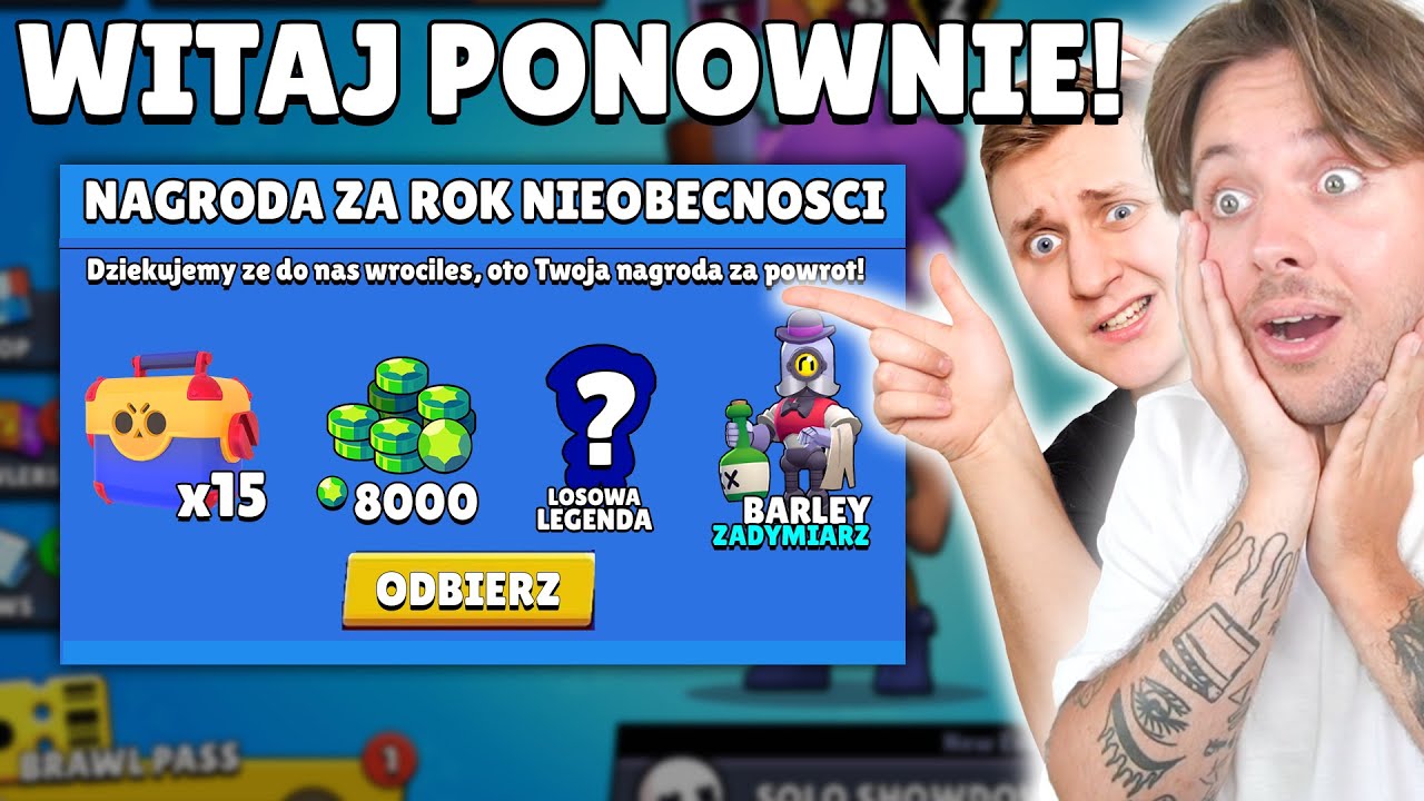 WRÓCIŁEM PO ROKU NIE GRANIA do BRAWL STARS! Yoshi i @DaMian4YT - YouTube
