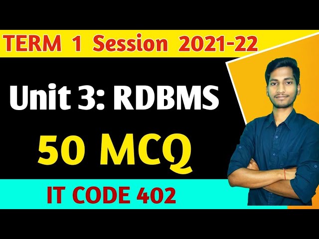 Unit || Relational Database Management System (RDBMS) Class, 60% OFF Unit || Relational Database Management System (RDBMS) Class, 60% OFF