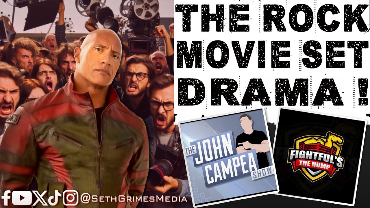 Hollywood Hit Piece Targets The Rock Dwayne Johnson from Movie Set ...