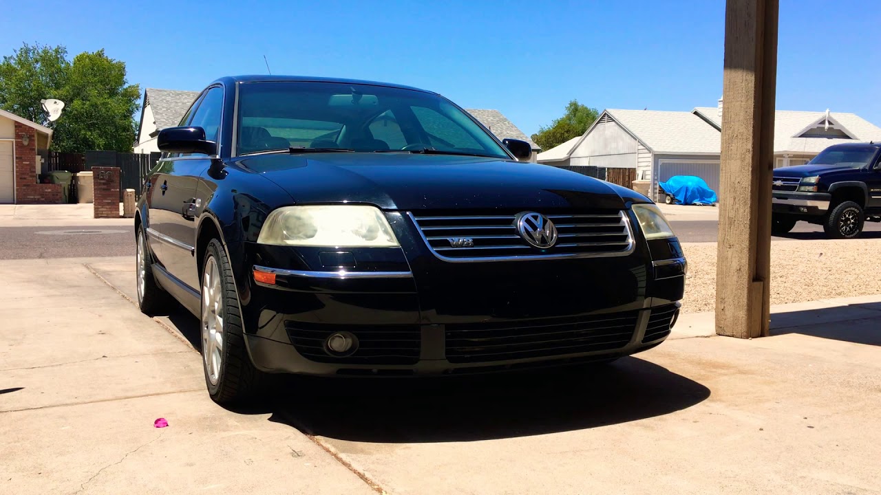 W8 Passat - Cold Start - Rattle Noise - YouTube